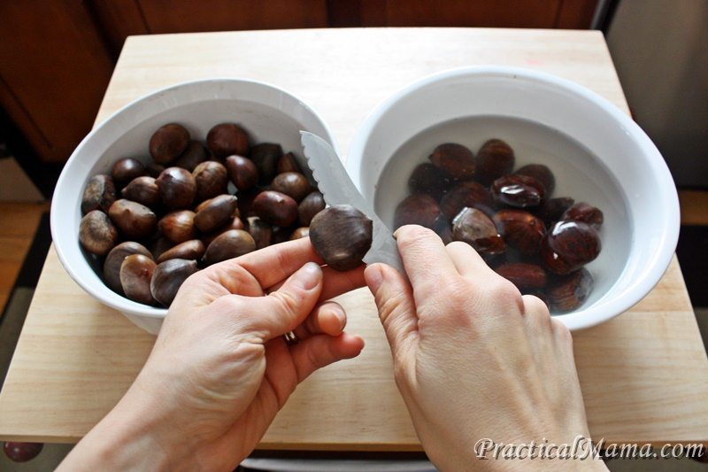 How to roast chestnuts in the oven - - Practical Mama